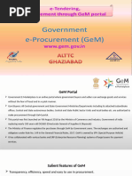 GeM Handbook | PDF | Procurement | Audit