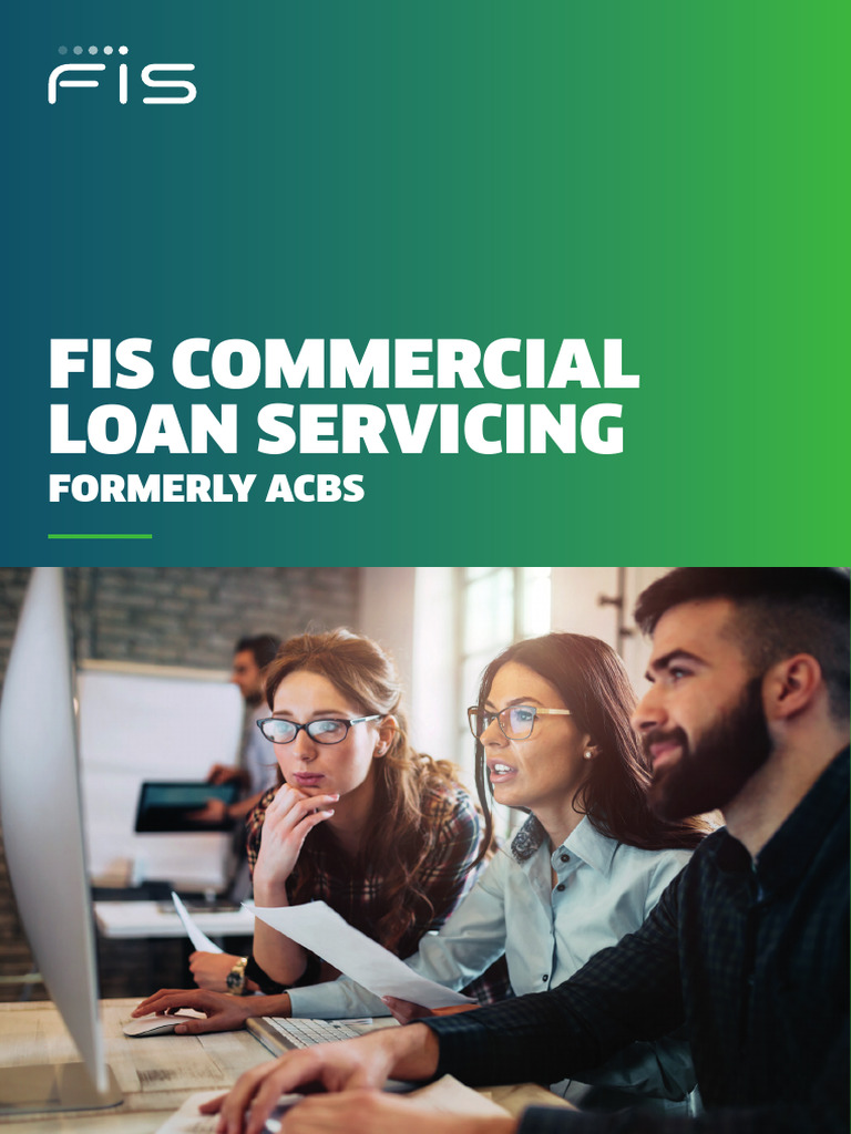 FIS Commercial Loan Servicing Overview | PDF | Loans | Analytics