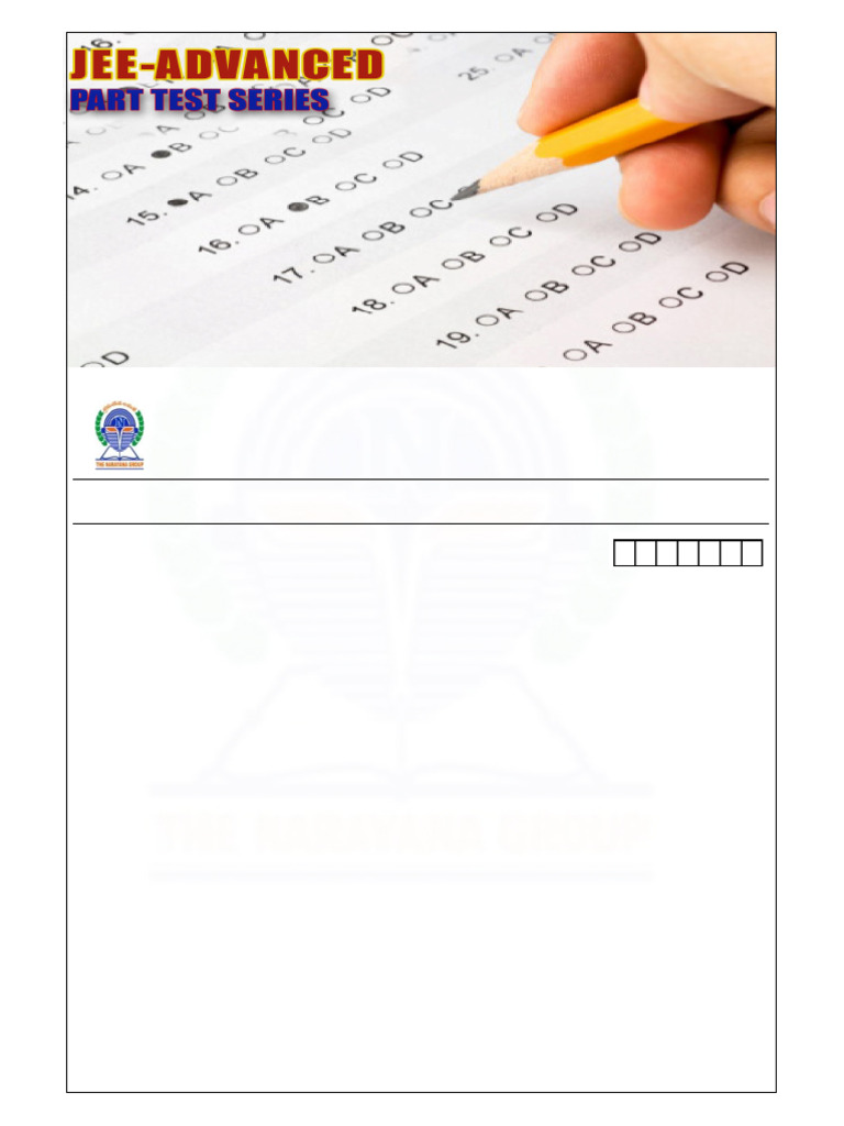 20-09-15 SR - IIT-IZ-CO-SPARK Jee Adv (2011 P1) RPTA-7 Q'P | PDF | Ionization | Molecules