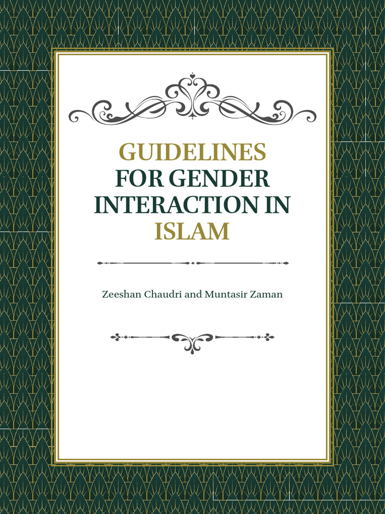 Guidelines For Gender Interaction in Isl | PDF | Umar | Hadith