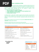 C1 Advanced Writing Letters and Emails | PDF | Communication | Human ...