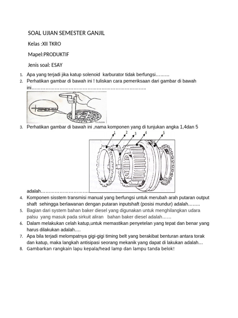 Teori Xii Tkro | PDF