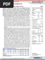 HUL Project Report 2024 25 Final | PDF