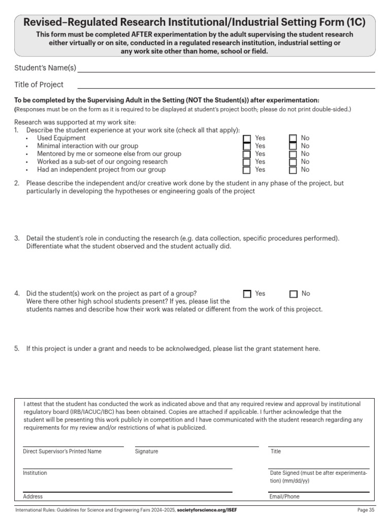1C Regulated Research Institution | PDF | Art