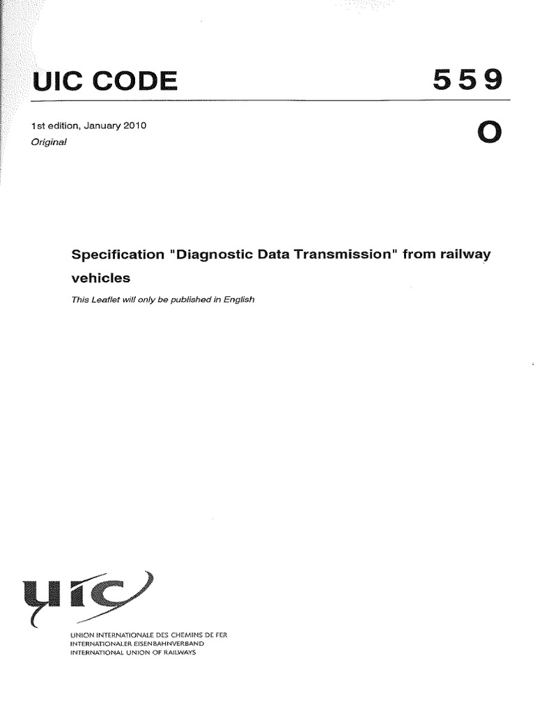Uic 559 | PDF