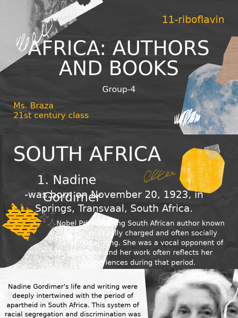 Notable African Authors and Works | PDF | Classics