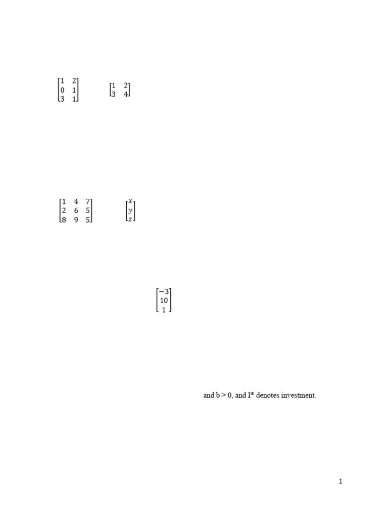 Topic 6- MATRIX OPERATIONS | PDF | Matrix (Mathematics) | Numerical ... Topic 6- MATRIX OPERATIONS | PDF | Matrix (Mathematics) | Numerical ...