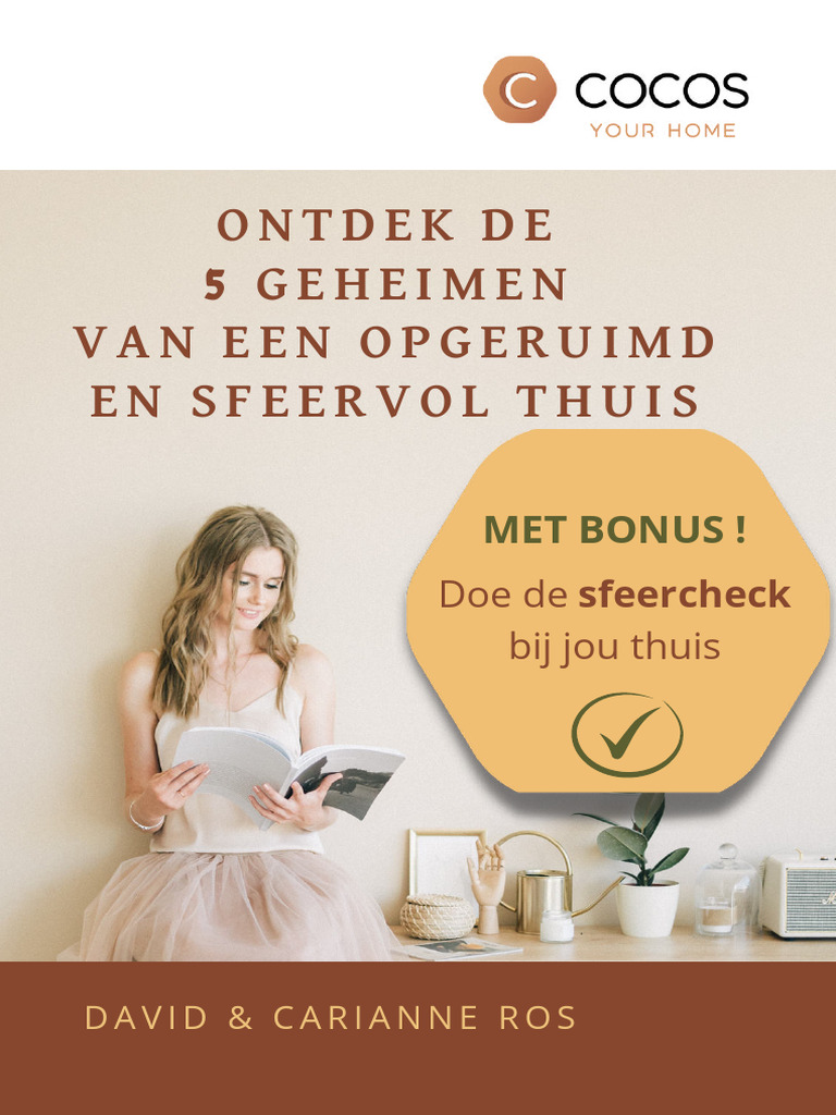E Book 5 Geheimen Van Een Opgeruimd Sfeervol Thuis | PDF