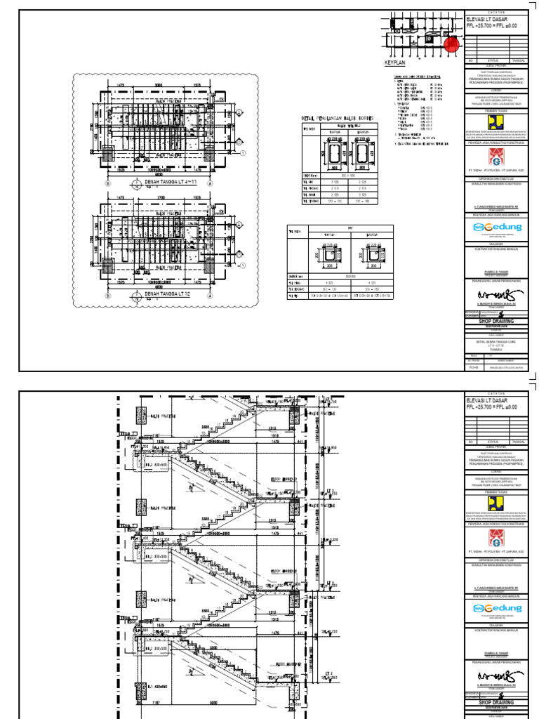 Denah Tangga Tower 8 IKN Nusantara | PDF