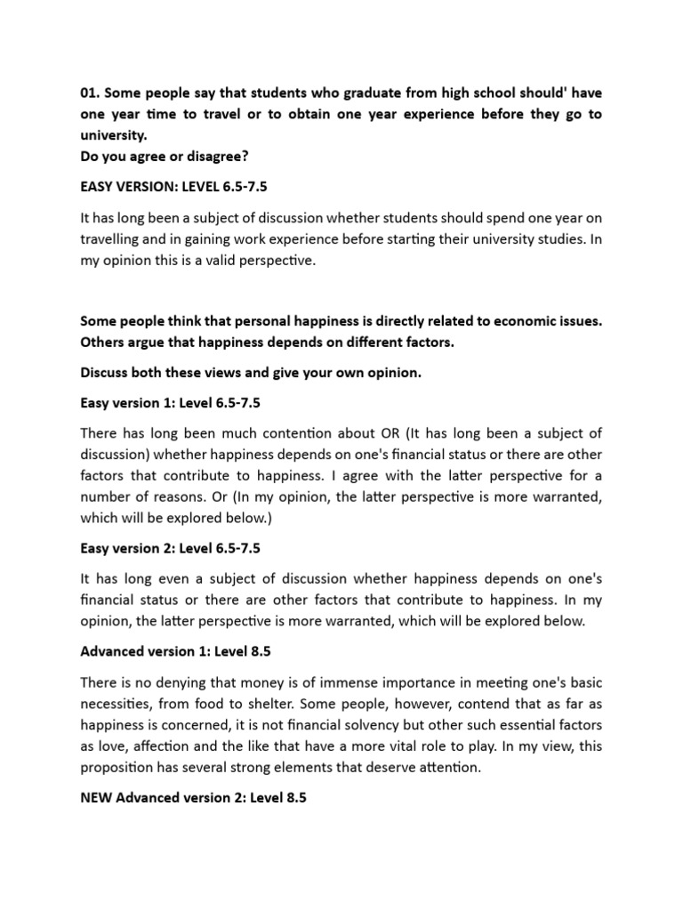 Task 2 Introduction | PDF | Happiness | Psychology