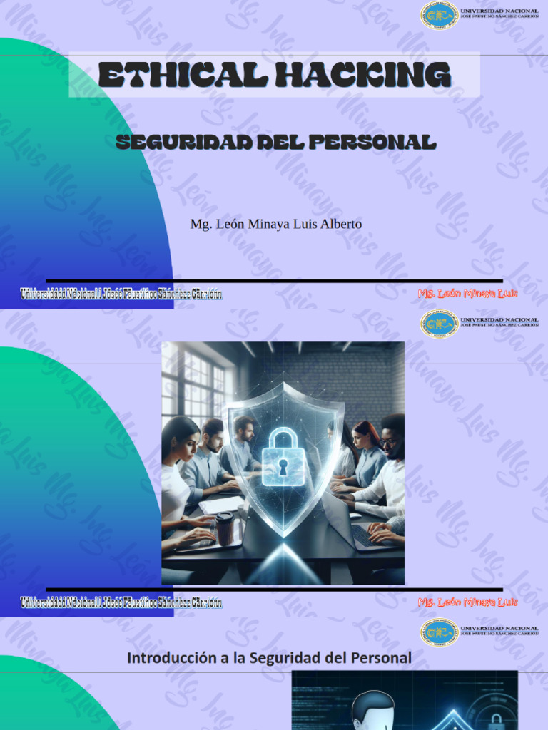 Guía #9 Seguridad Del Personal | PDF