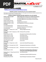 UPOU Academic Calendar 2024-25 | PDF | Academic Term | Schools