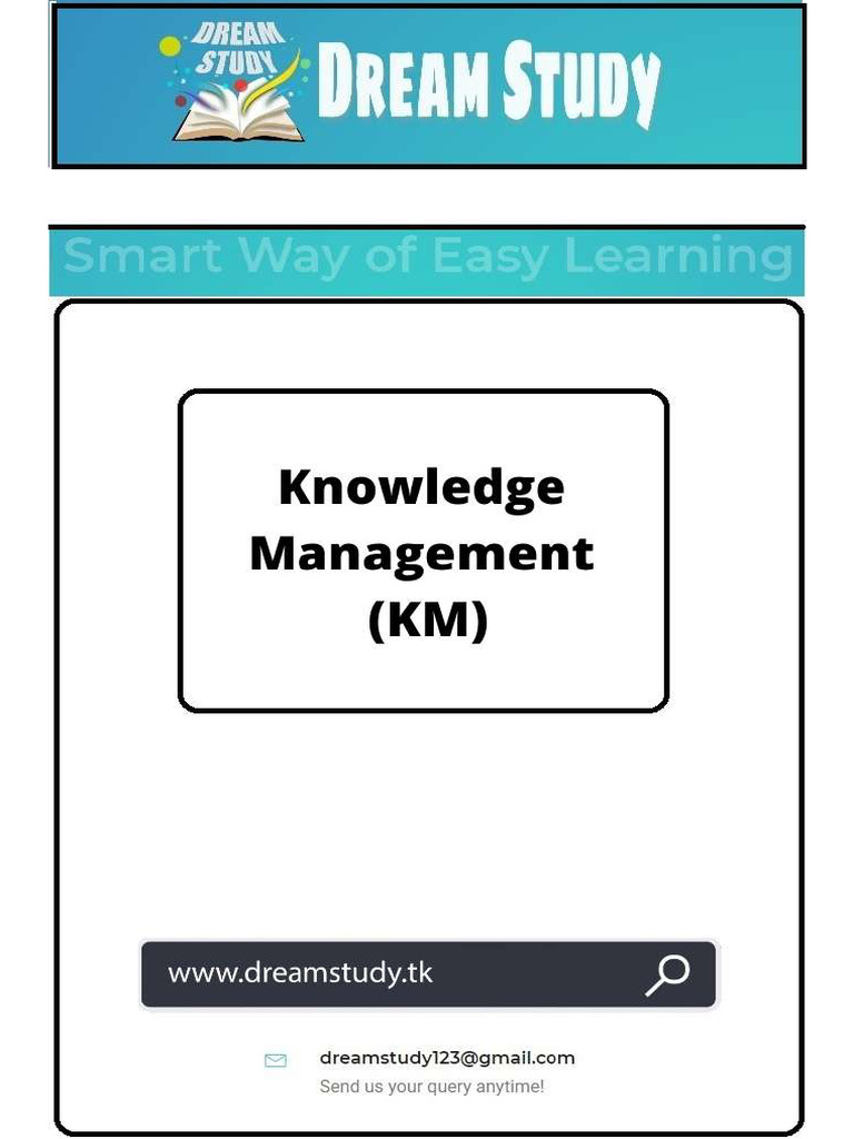 KM Unit 2 (WWW - Dreamstudy.tk) | PDF