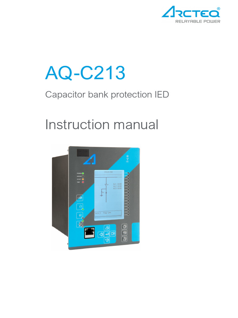 01 AQ C213 Instruction Manual v2.01EN | PDF | Menu (Computing) | Input/Output