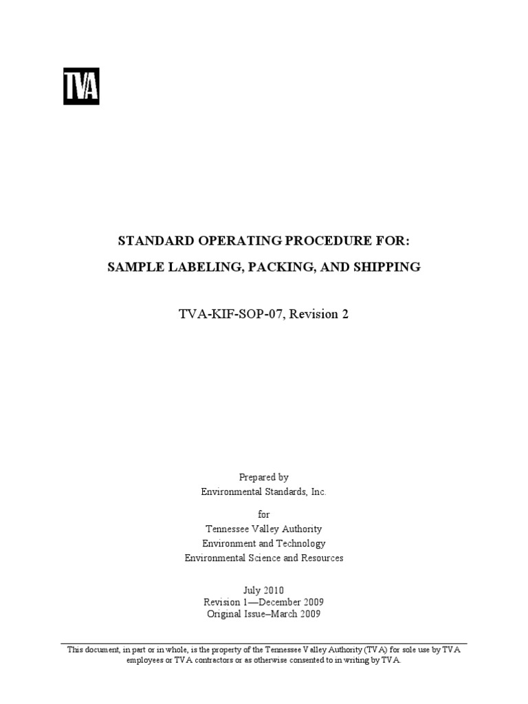 Sample, Labeling, Packing, Shipping | PDF | Dangerous Goods | Packaging ...