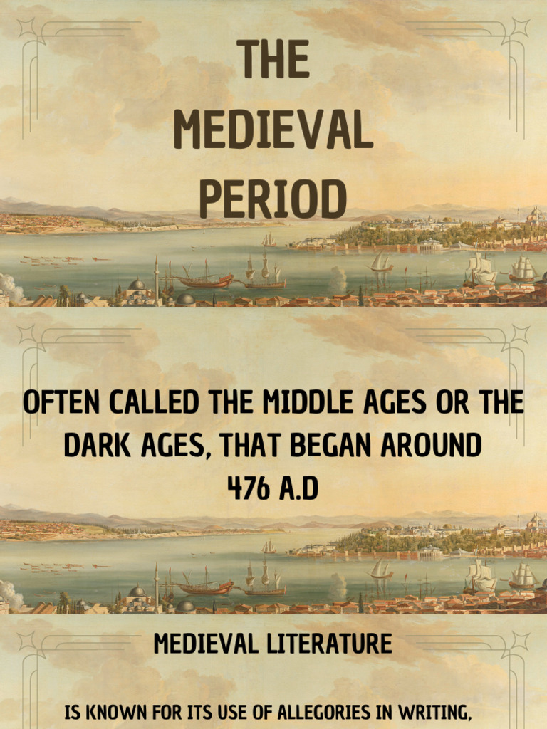 The Medieval Period | PDF | Medieval Literature | Chivalry
