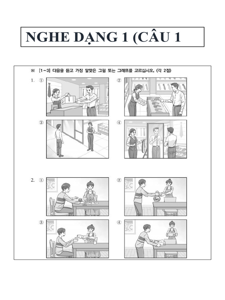 (TP2) Nghe D1 (C1-3) - Script | PDF