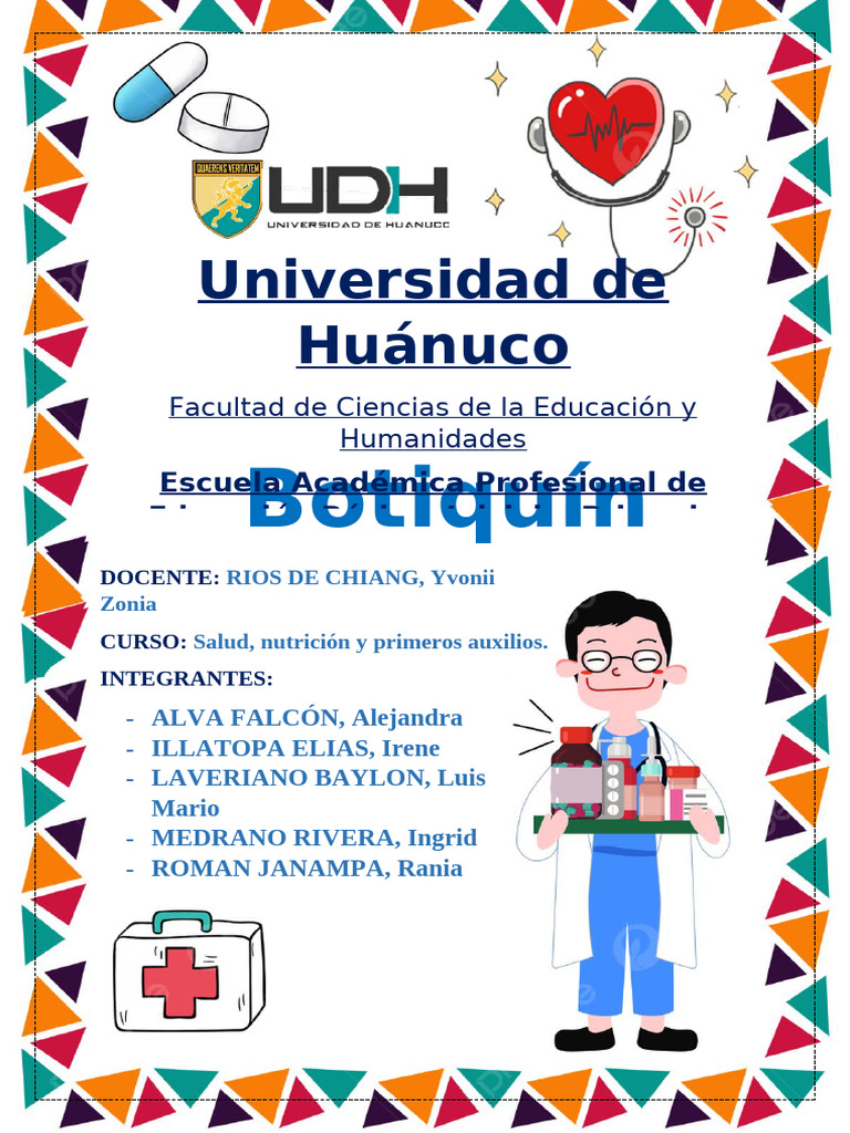 Botiquin Escolar-1 | PDF | Primeros auxilios | Medicamentos con receta