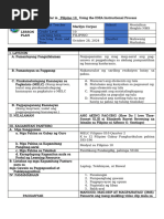 Cot1 Filipino 10 DLP 2022 | PDF