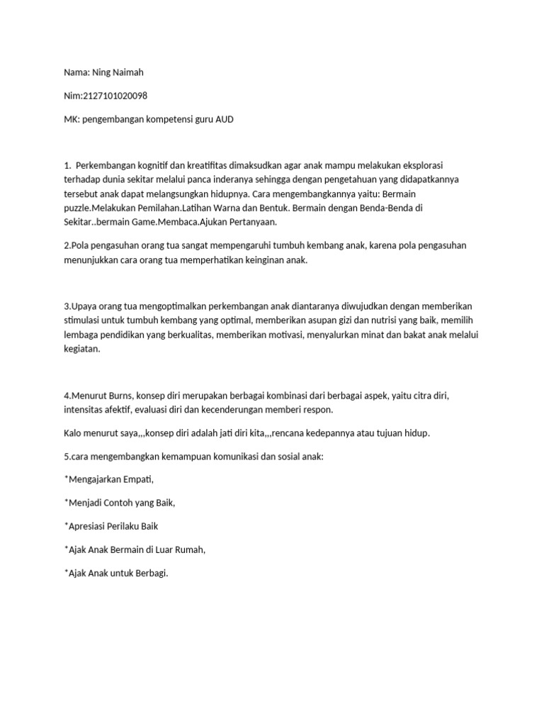 Ning Naimah Uas 5 | PDF