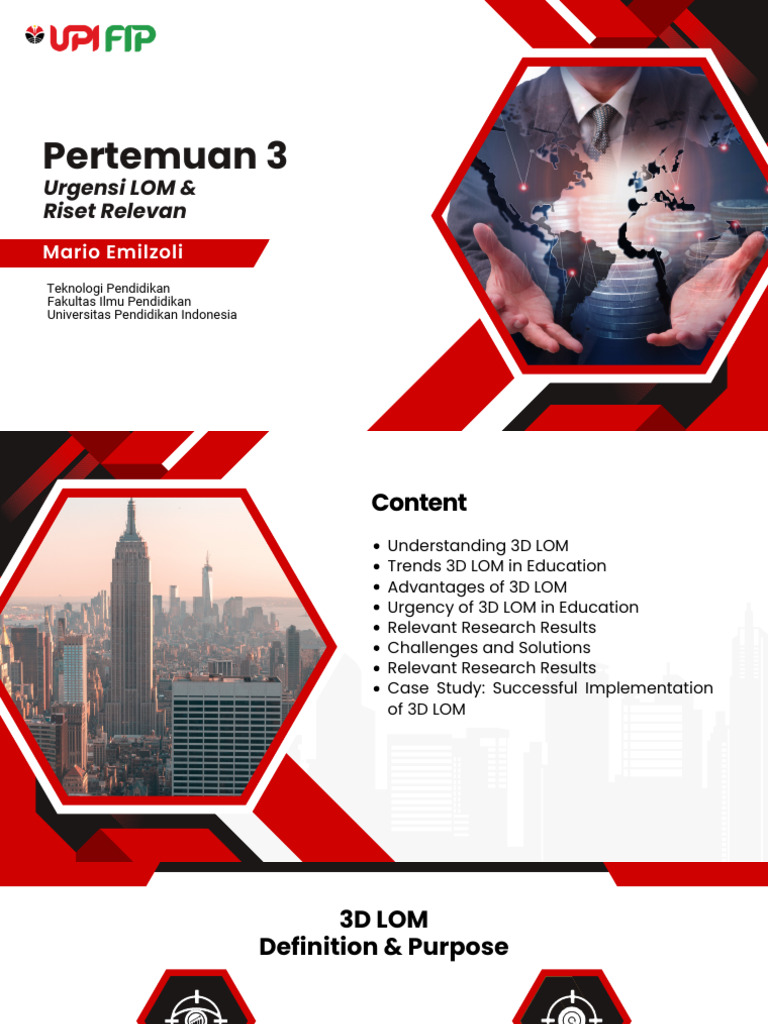 Urgensi LOM 3D Dan Riset Relevan | PDF | Learning | Simulation