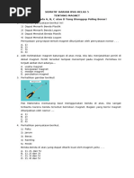 LKPD Magnet Kelas 5 | PDF