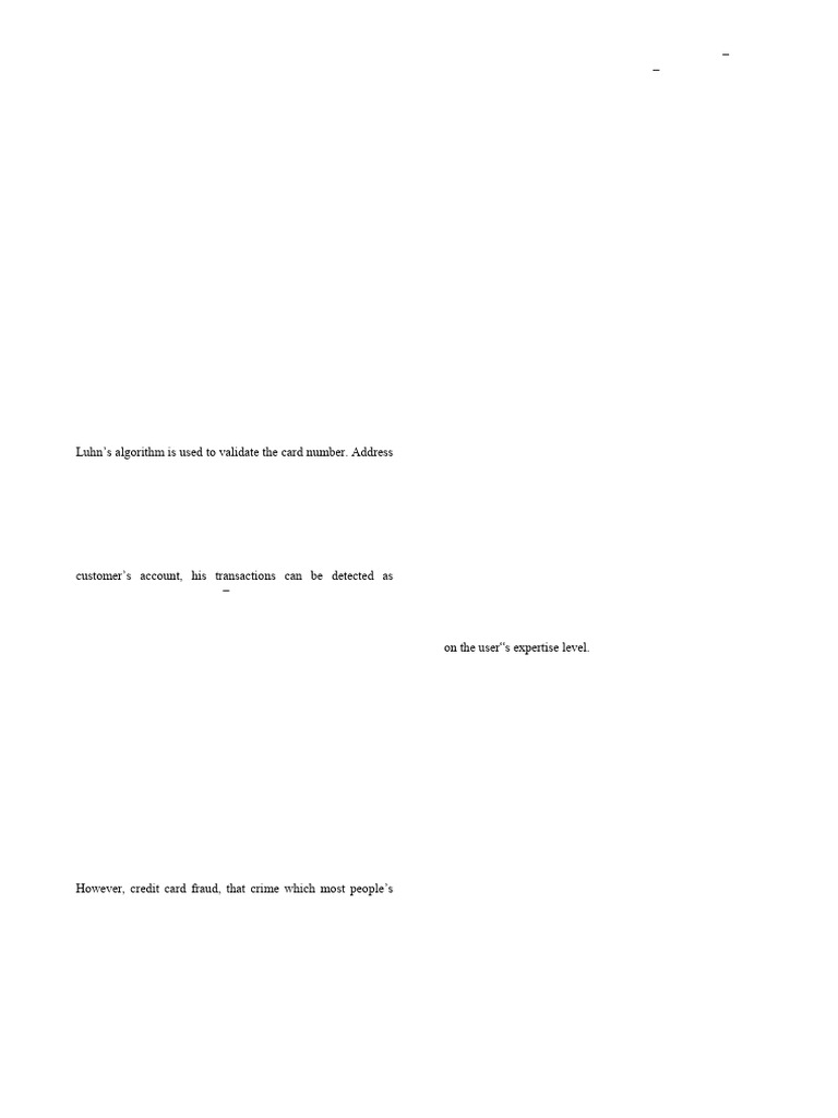 Credit Card Fraud Detection Using Decision Trees | PDF | Artificial ...