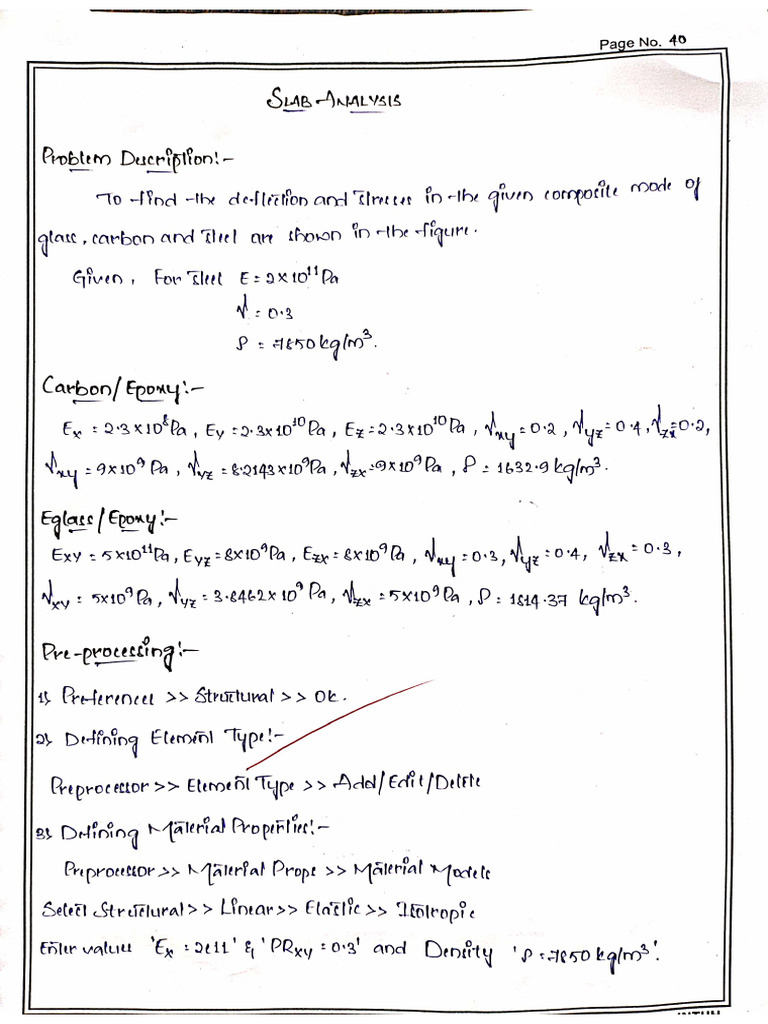 Slab Analysis | PDF