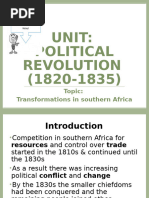 The Zulu State Under Tshaka | PDF | Zulu Kingdom