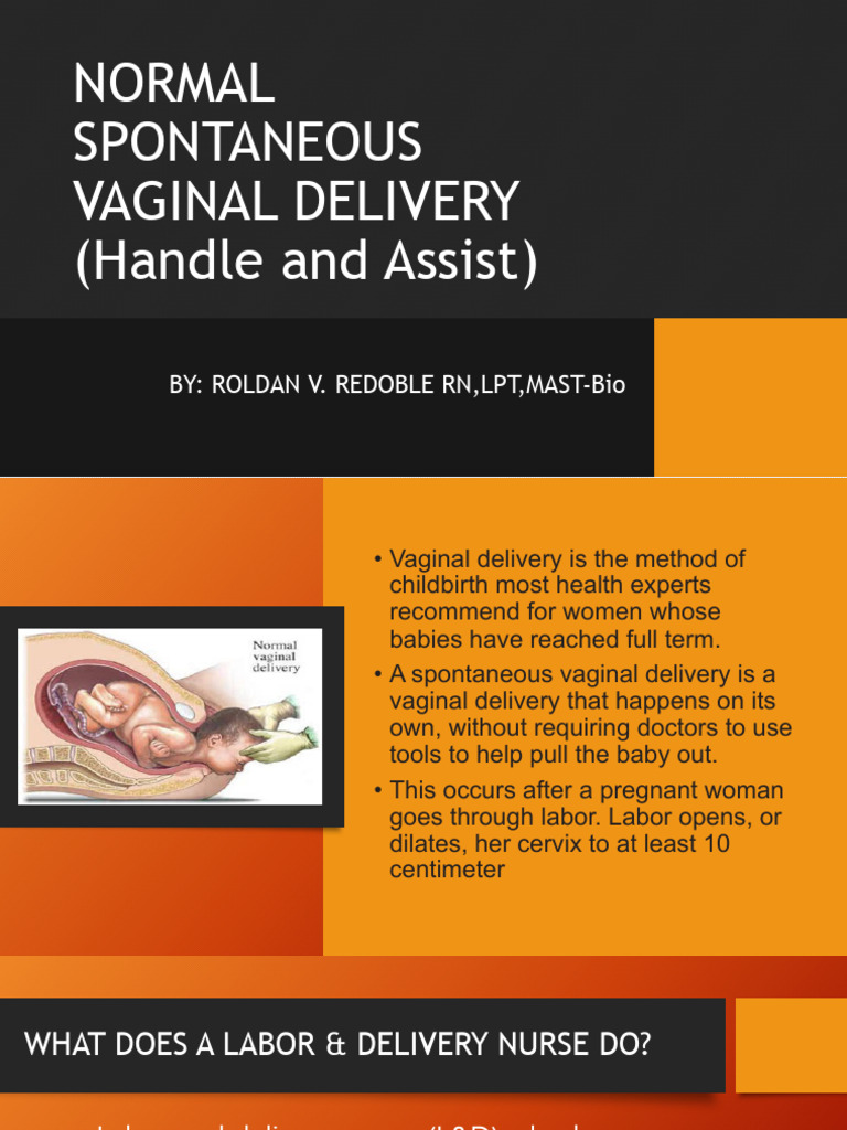 NSVD Handle and Assist 1 4 | PDF | Childbirth | Public Health