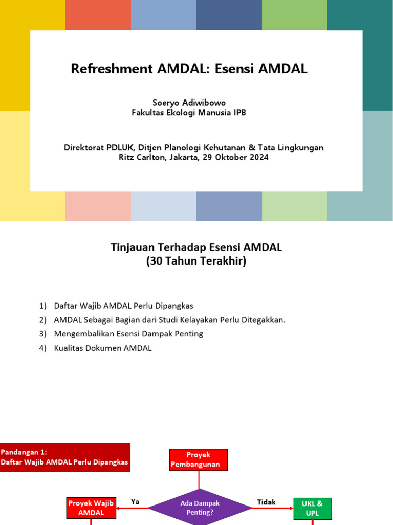 MATERI Refreshment AMDAL | PDF