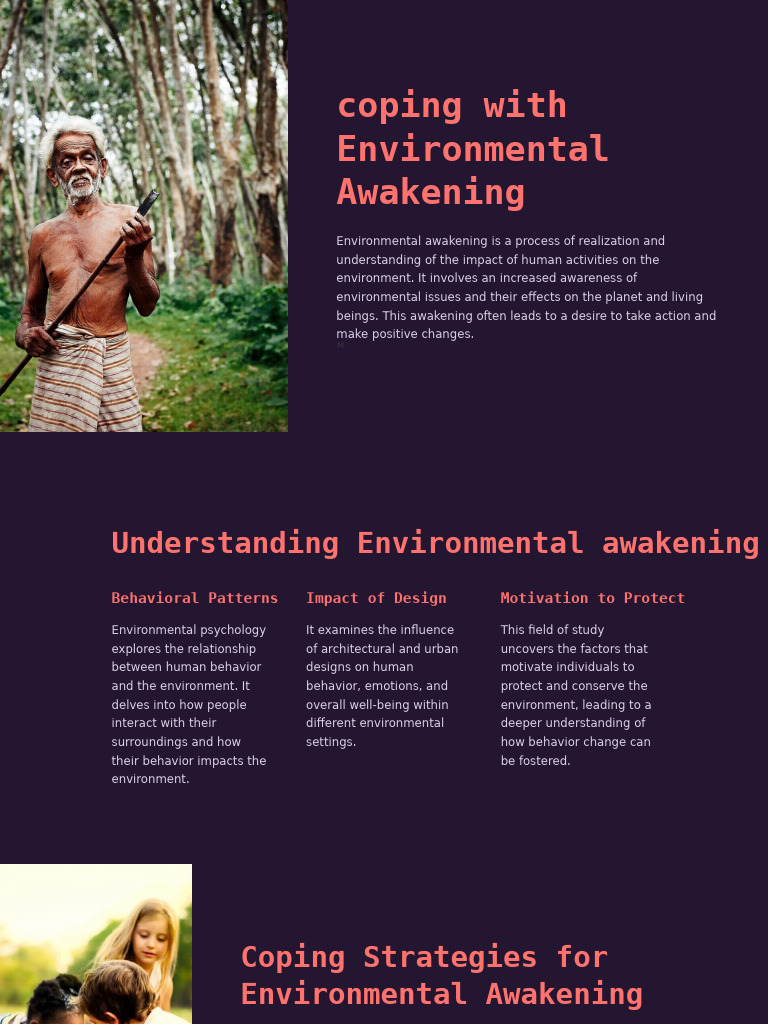 Coping Strategies for Environmental Awakening | PDF | Mindfulness ...
