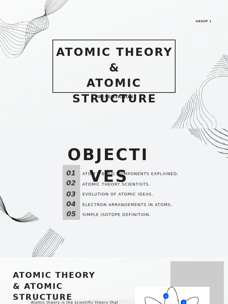 G1-Atomic-Theory | PDF | Atoms | Atomic Nucleus