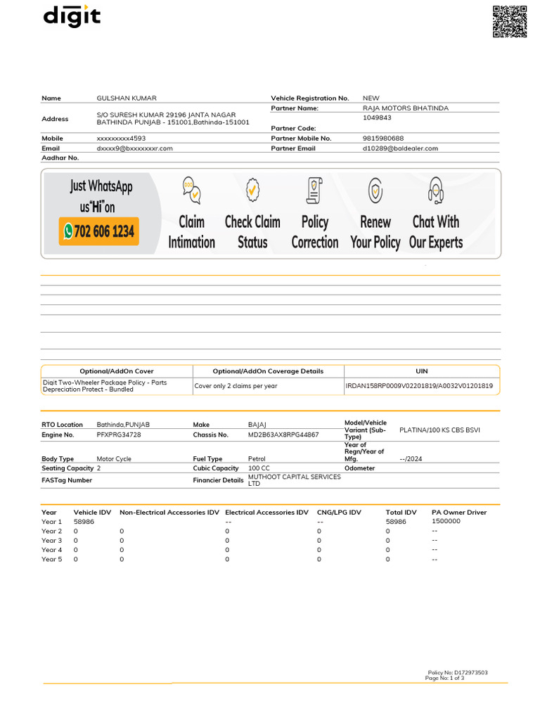 Gulshan Kumar 654 | PDF | Private Law | Business Law