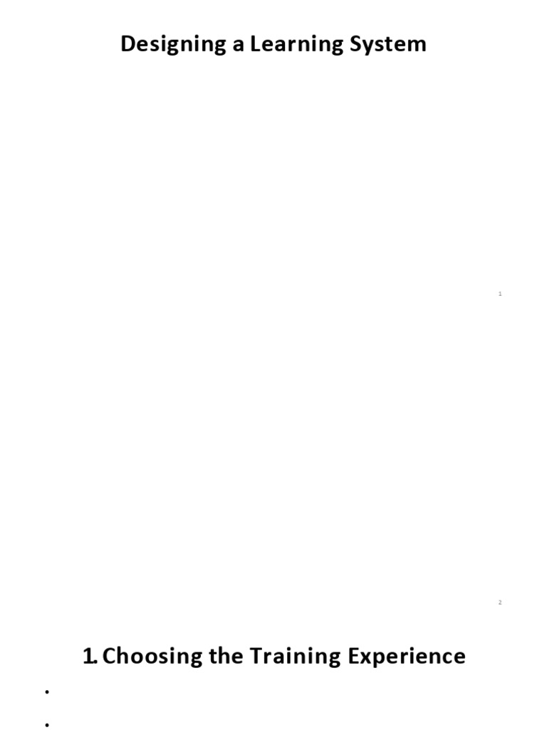 Machine Learning for Checkers | PDF | Function (Mathematics) | Learning