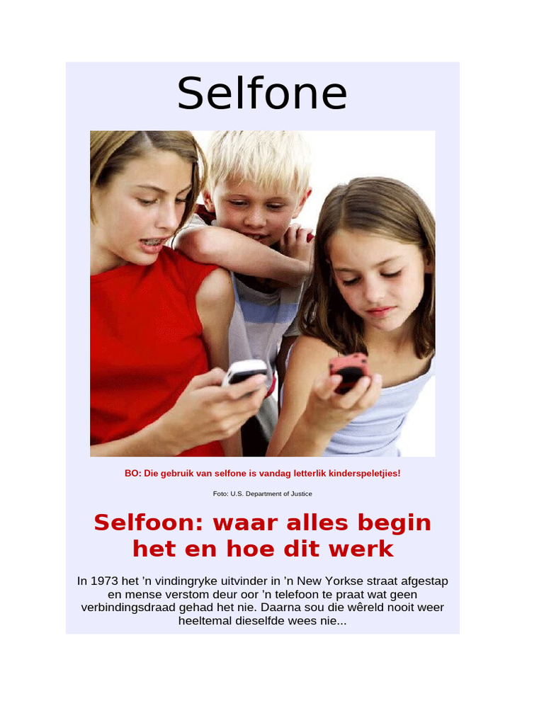 Selfone | PDF