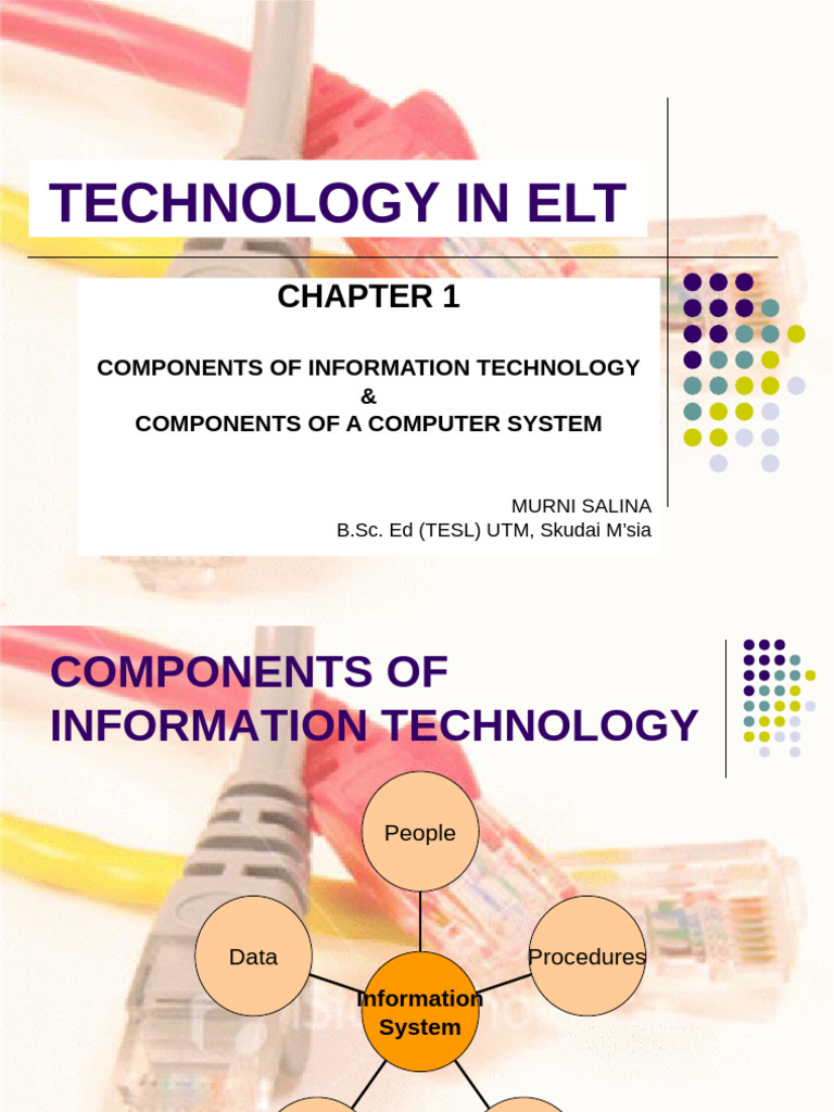 Components of Information Technology | PDF | Input/Output | Computer Hardware