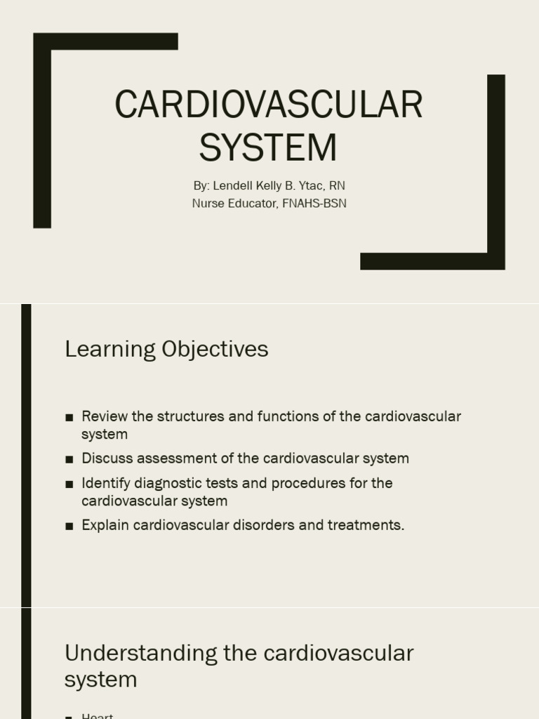Cardiovascular-system | PDF | Heart Valve | Coronary Circulation