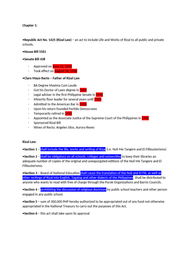 LWR Midterm Reviewer | PDF | Philippines