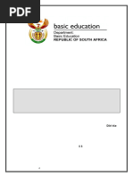 Sepedi Curriculum Guide for Grade 10 | PDF | Languages Of Africa