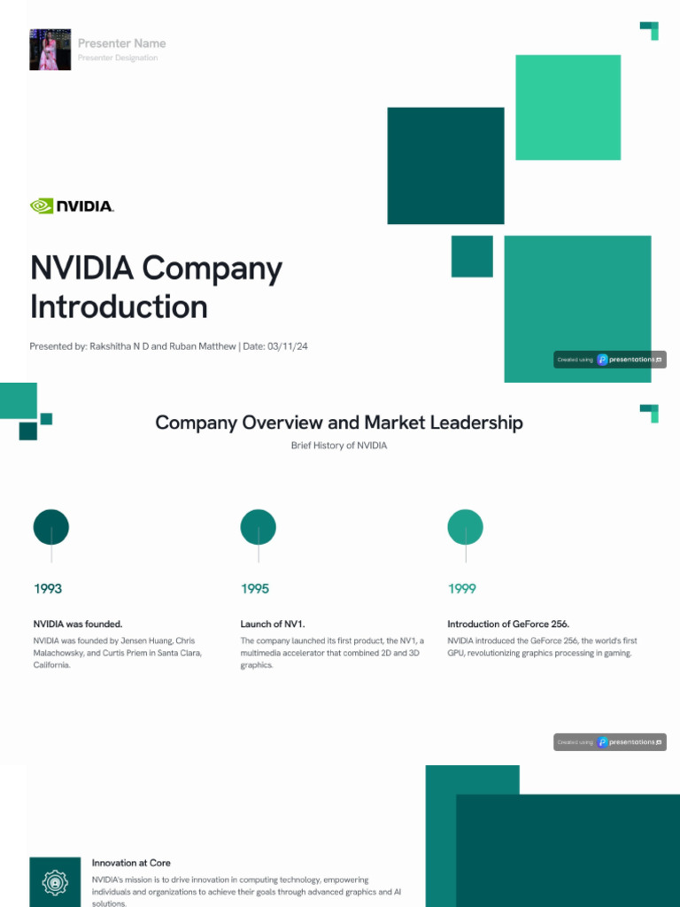 NVIDIA Company Introduction | PDF