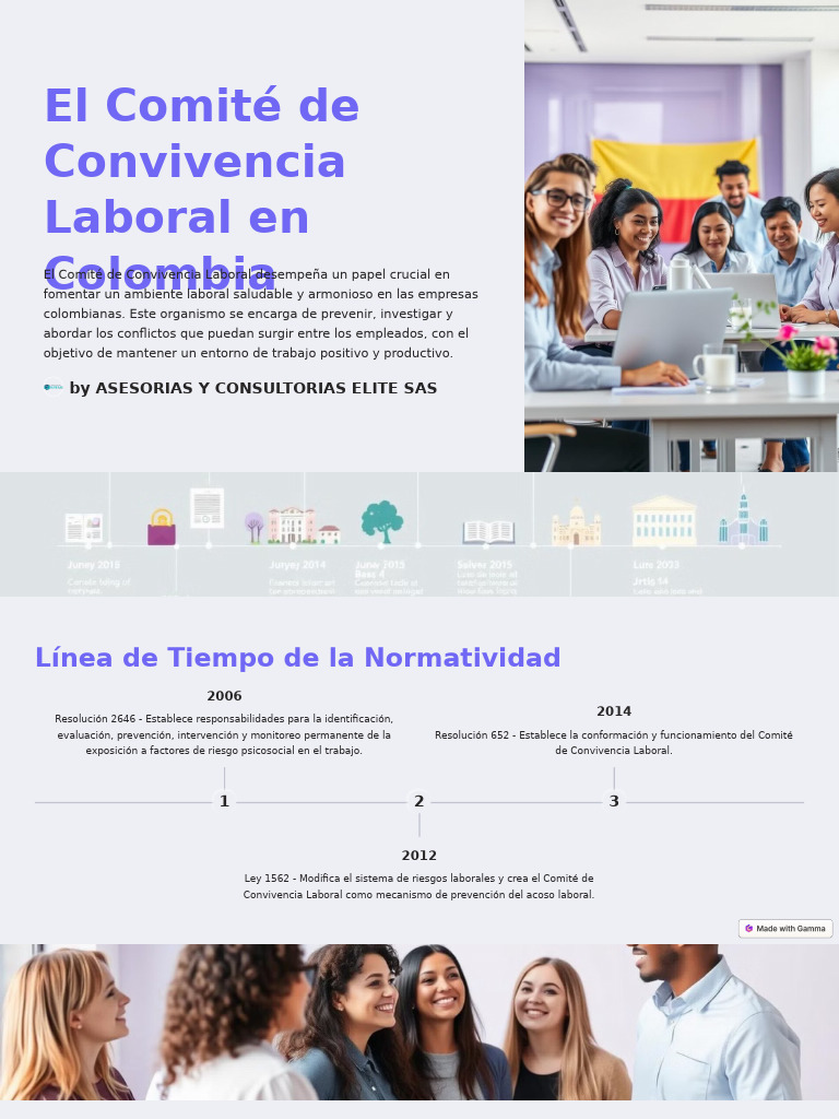 El Comite de Convivencia Laboral en Colombia | PDF | Derecho laboral | Colombia