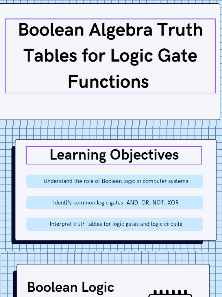 Logic Gates | PDF