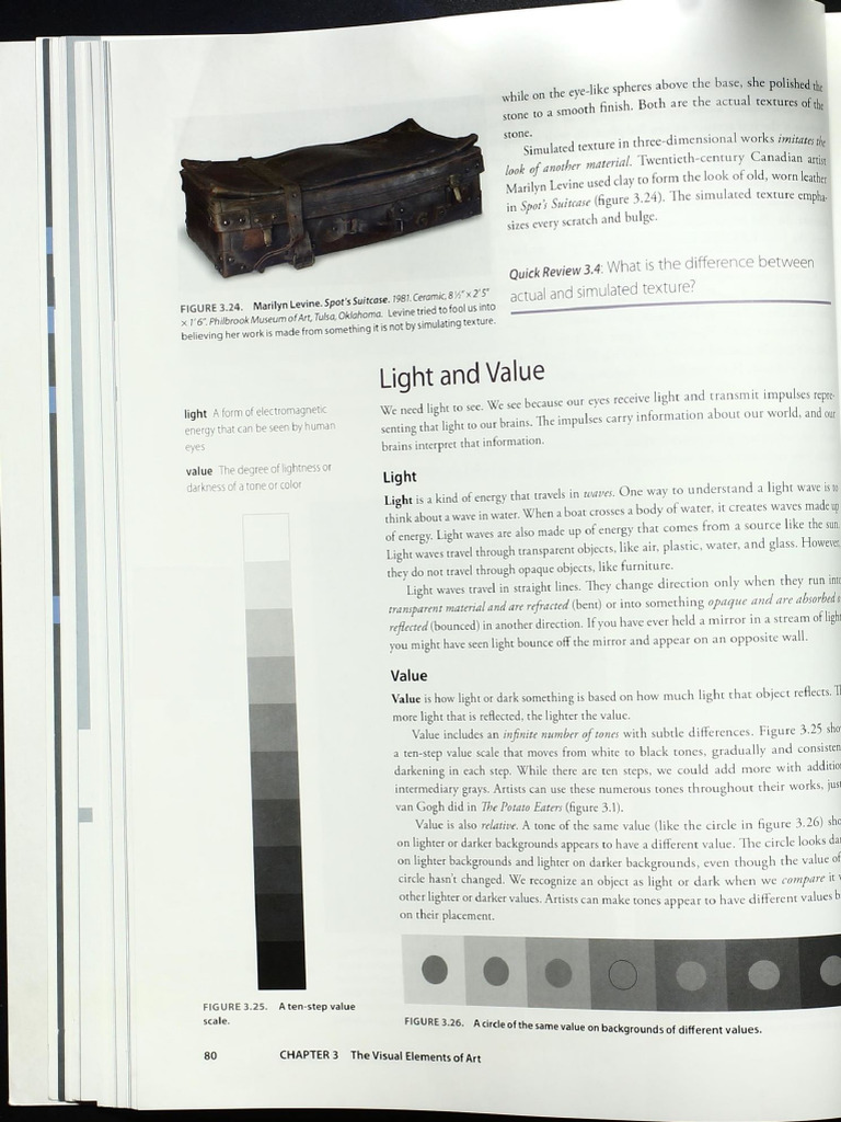 Gordon The Visual Elements +of Art Light Value | PDF