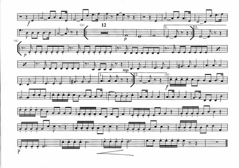 2 Tromba in Sib (2) LA PERLA | PDF