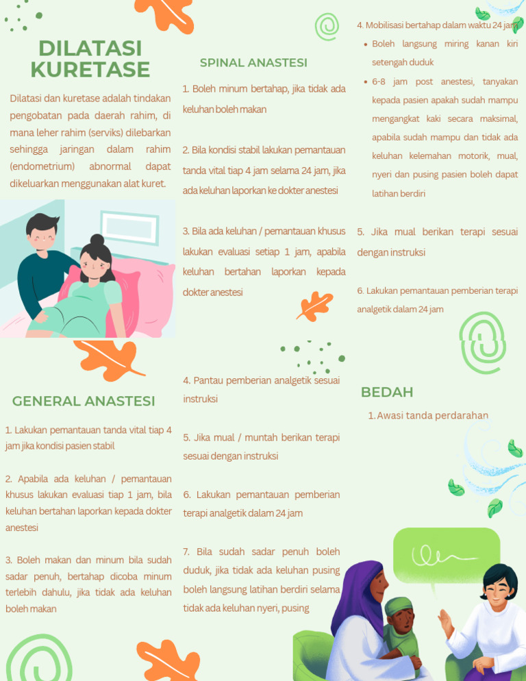 Prosedur Dilatasi dan Kuretase Rahim | PDF