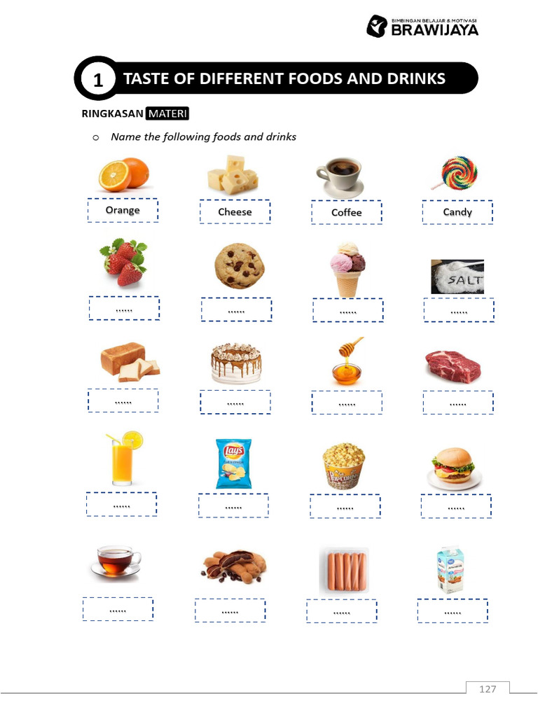 Modul 5 ING 1 Taste of Food and Drink | PDF | Taste | Foods