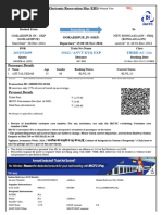 Train Ticket | PDF | Identity Document | Payments
