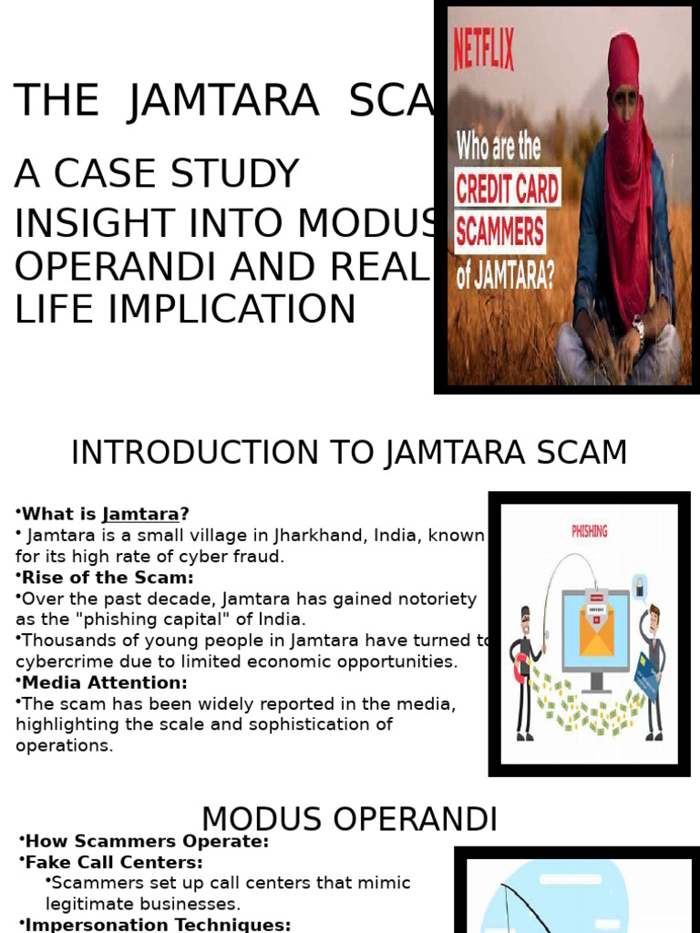 The Jamtara Scam | PDF | Cybercrime | Phishing