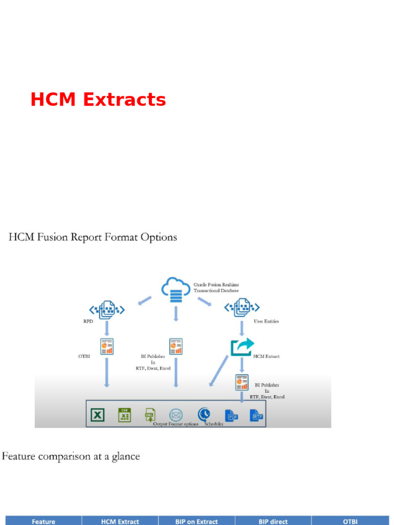 HCM Extracts | PDF